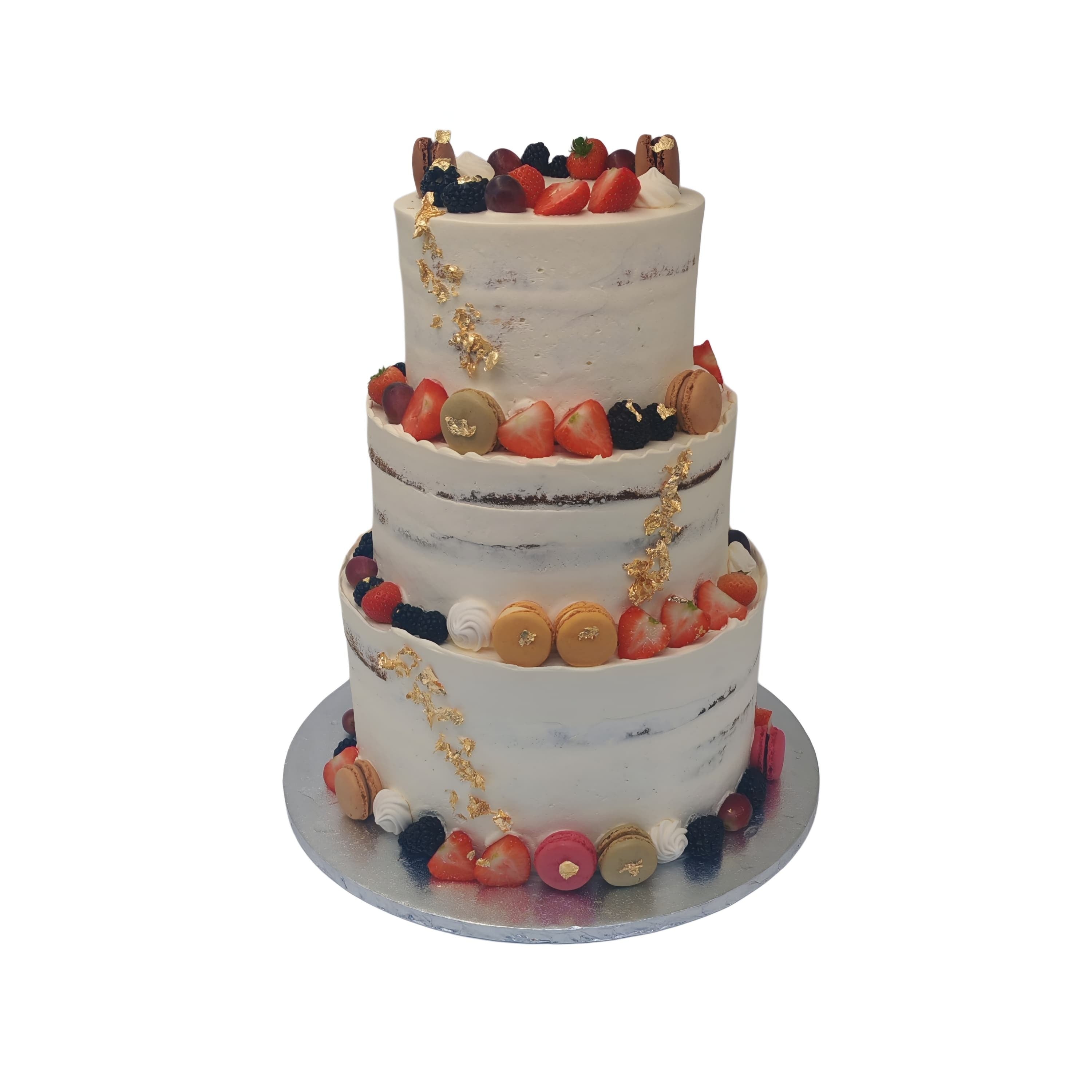 Buy 3-Tier Buttercream Macaron Cake | Croydon, Fulham & Coulsdon ...