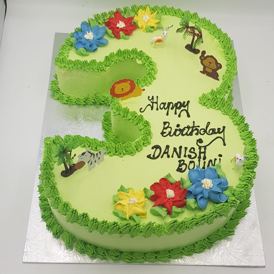 Number 3 With Forest Theme – Cakeforestlondon