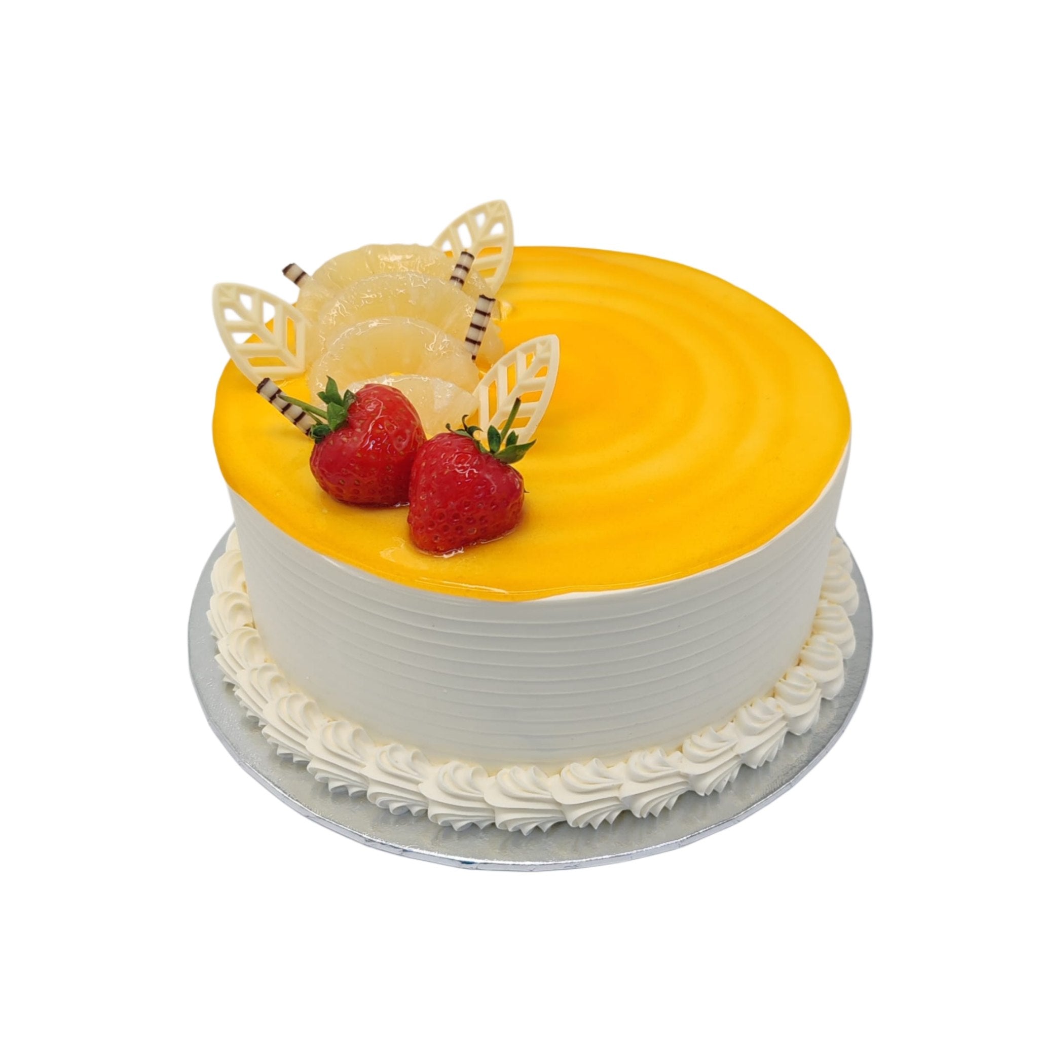 Order Rich Pineapple Cake | Pineapple Flavoured Cake Delivery or Pickup ...