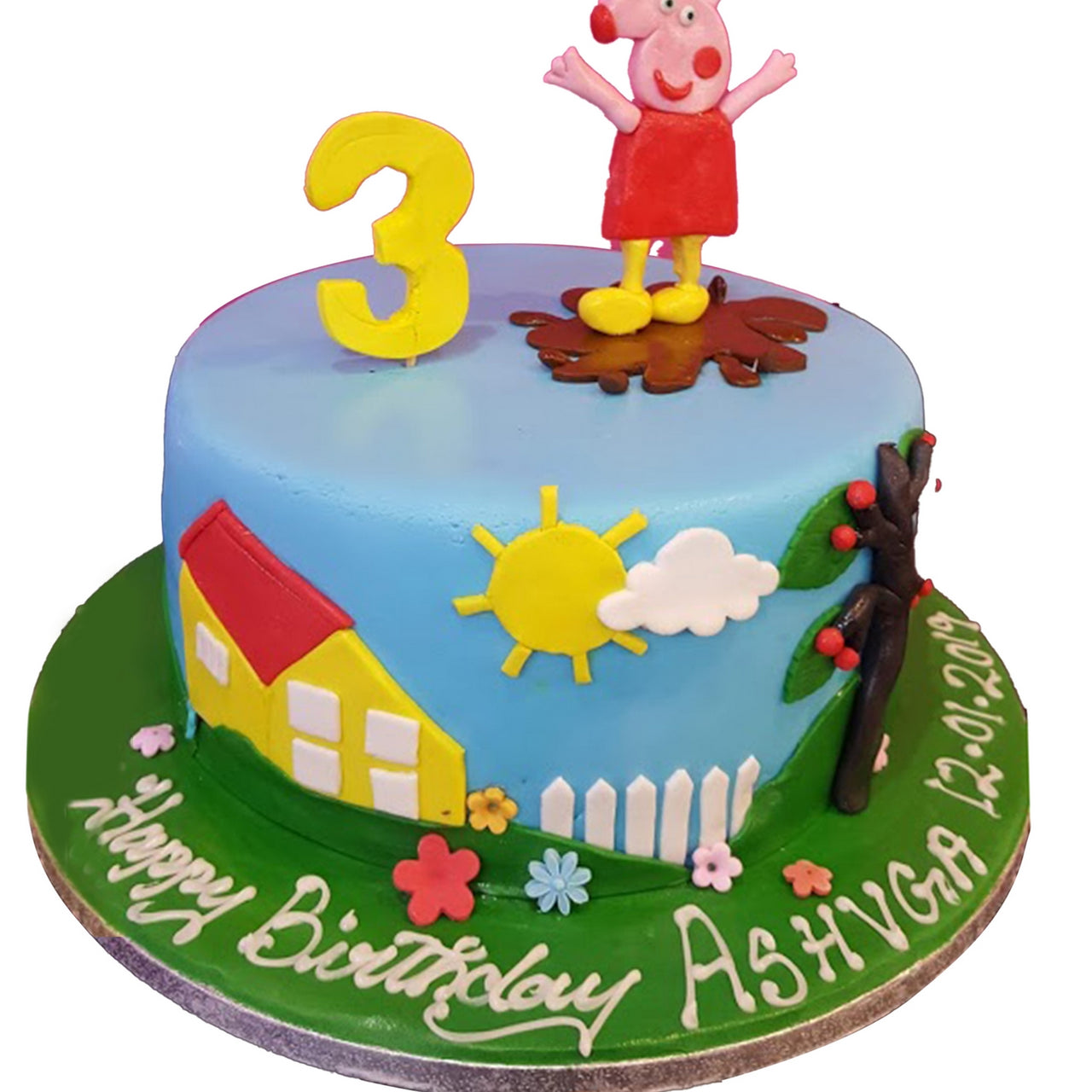 Order Peppa Pig Cakes Online – Fun Kids Birthday Cakes in Croydon ...
